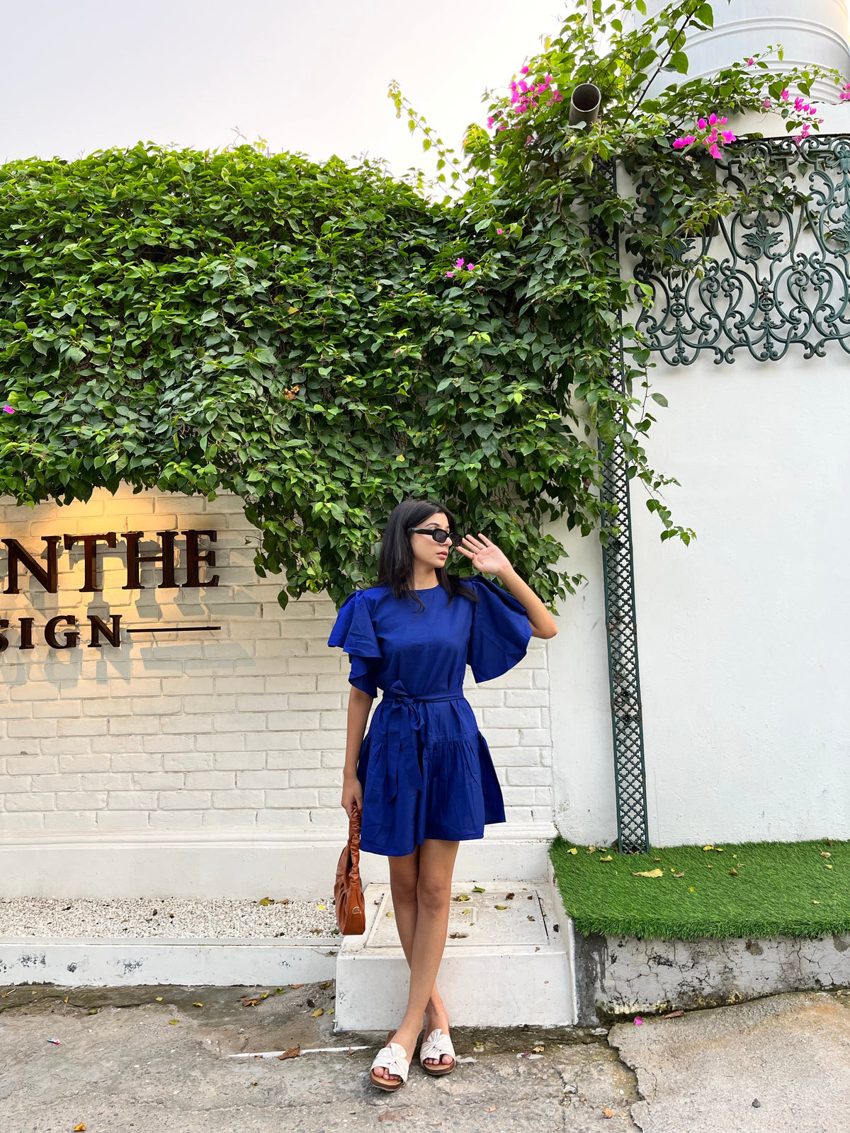 Blue Ivana Dress – Stylish Women Dresses – LabelbyAnuja