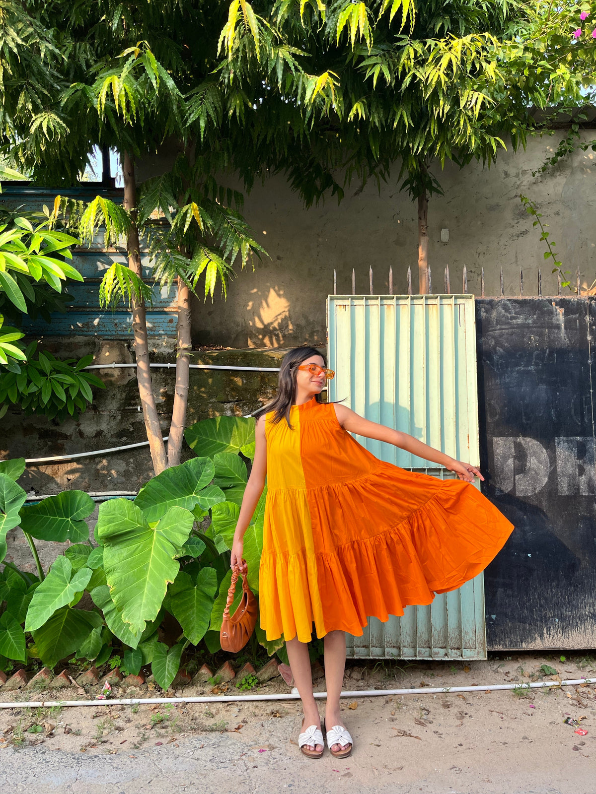 Maxi Dress One Piece - Half n Half Dress – LabelbyAnuja